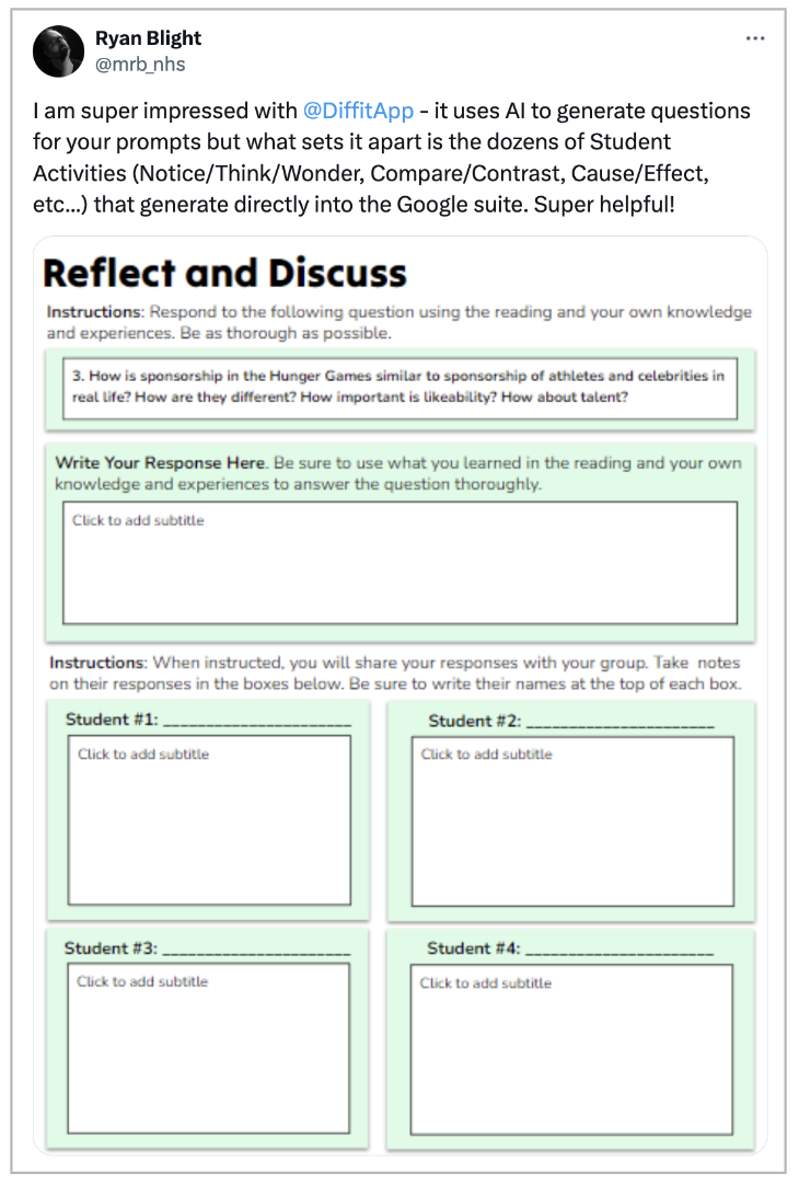 Why Diffit (Admin) — Diffit